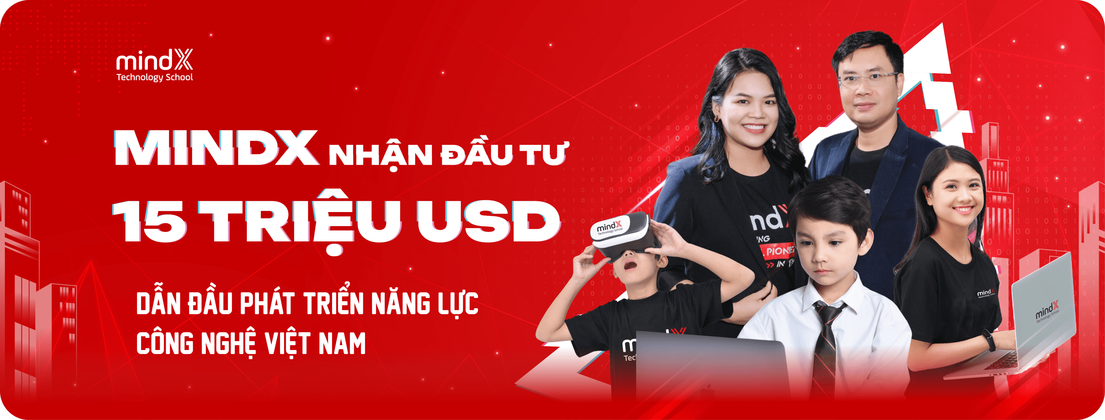 MindX nhận đầu tư 15 triệu USD - Khẳng định vị thế dẫn đầu lĩnh vực ...