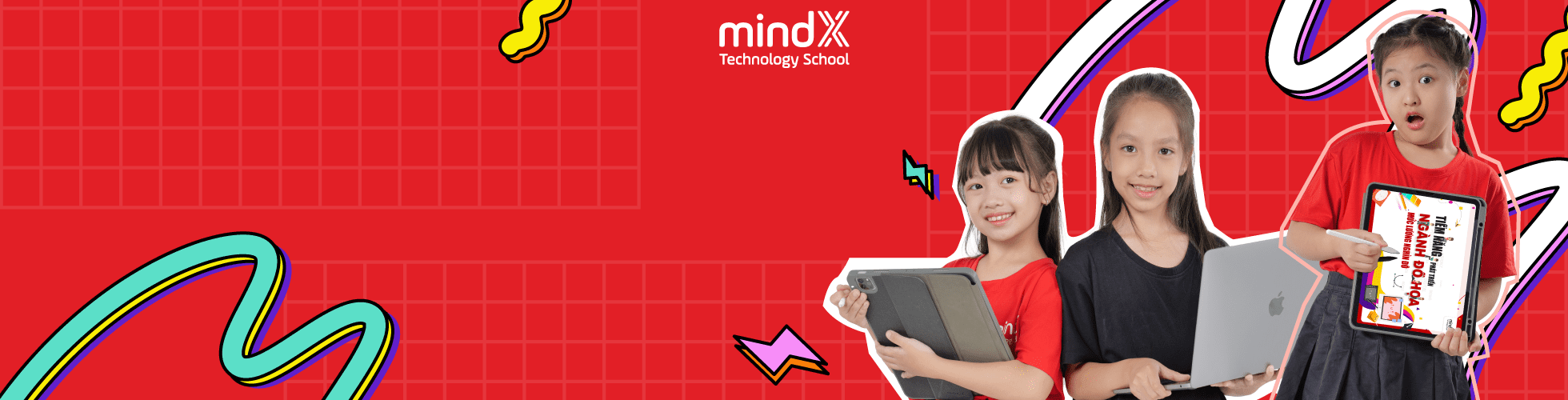 Khóa học Visual Creation (mỹ thuật sáng tạo) tại MindX Technology School