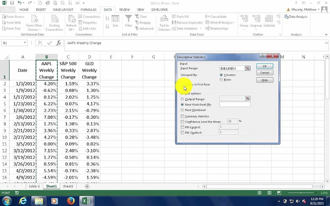 Data Analysis trong Excel: hướng dẫn các hàm phân tích dữ liệu - MindX blog