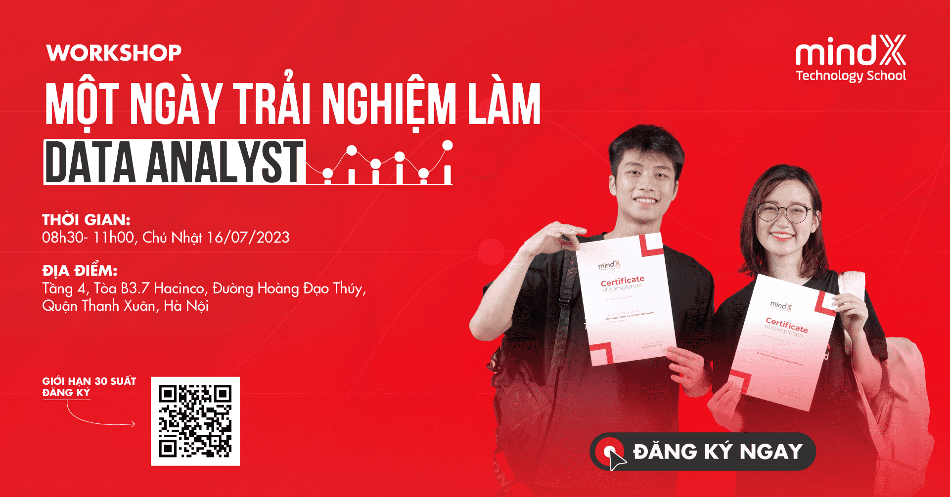 Workshop "Một ngày trải nghiệm làm Data Analyst" - MindX blog