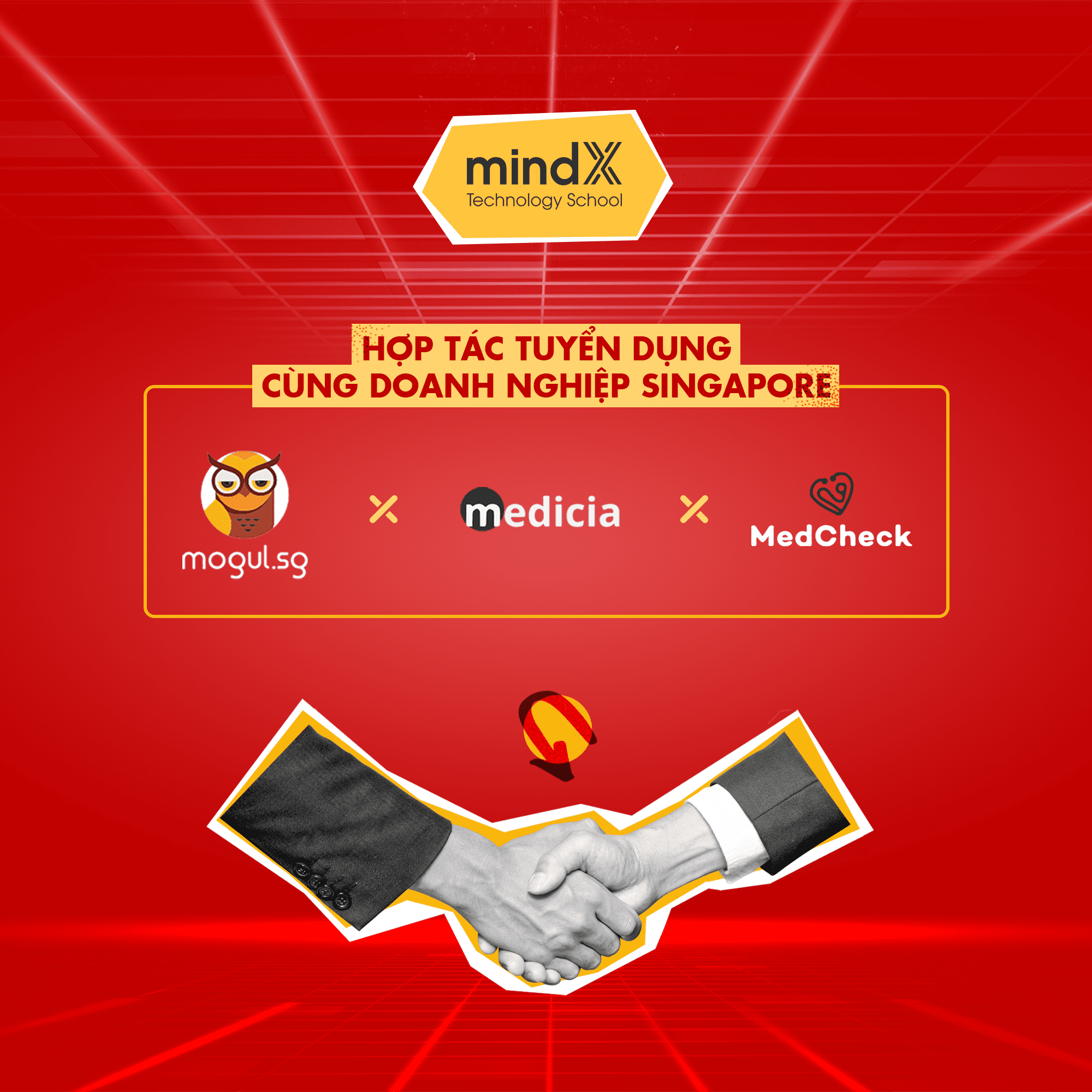 MindX hợp tác tuyển dụng cùng các doanh nghiệp công nghệ tại Singapore ...