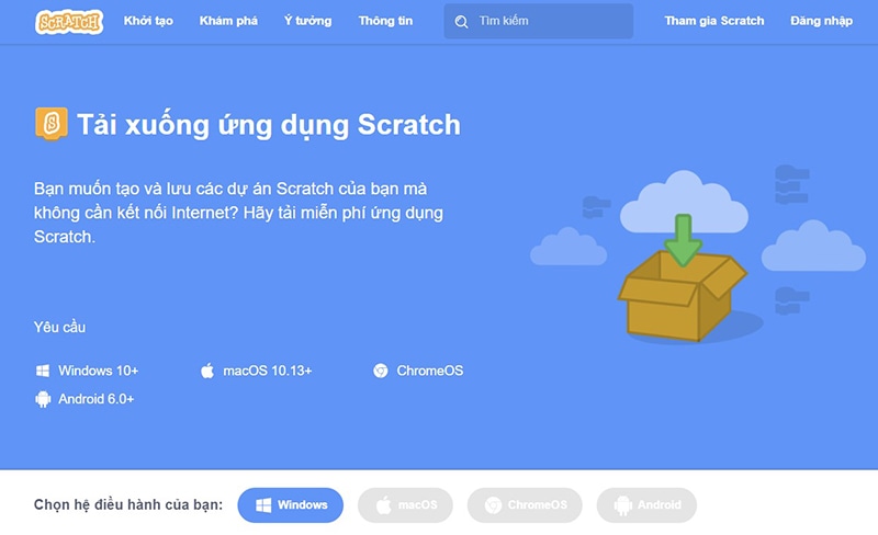 Cách tải Scratch trên máy tính/điện thoại & Hướng dẫn cài đặt - MindX blog
